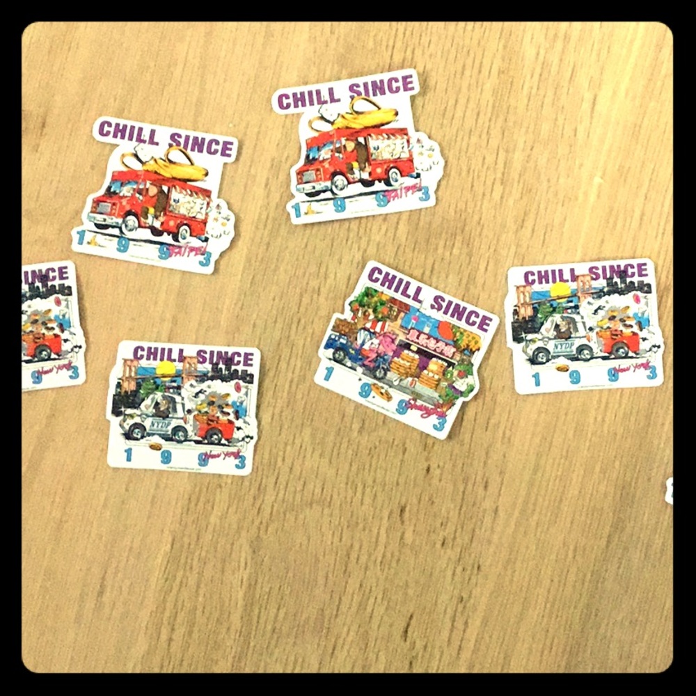 Rare- Chill Since 1993 Stickers - Gem